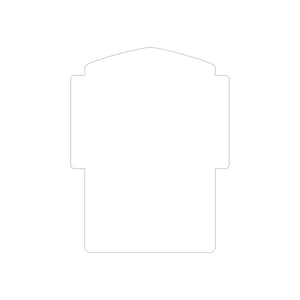 5" X 7" Envelopes Templates Svg Pdf Png Eps Dwg Dxf Layered Silhouette ...