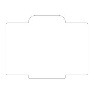 5" X 7" Envelopes Templates Svg Pdf Png Eps Dwg Dxf Layered Silhouette ...