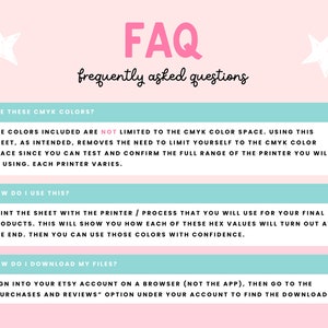 Color Correction HEX Code Color Chart Printable Designer Quick ...