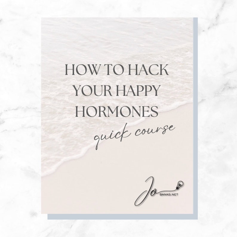 Hack Your Happy Hormones / Quick Course/ PDF / Printable / Downloadable ...