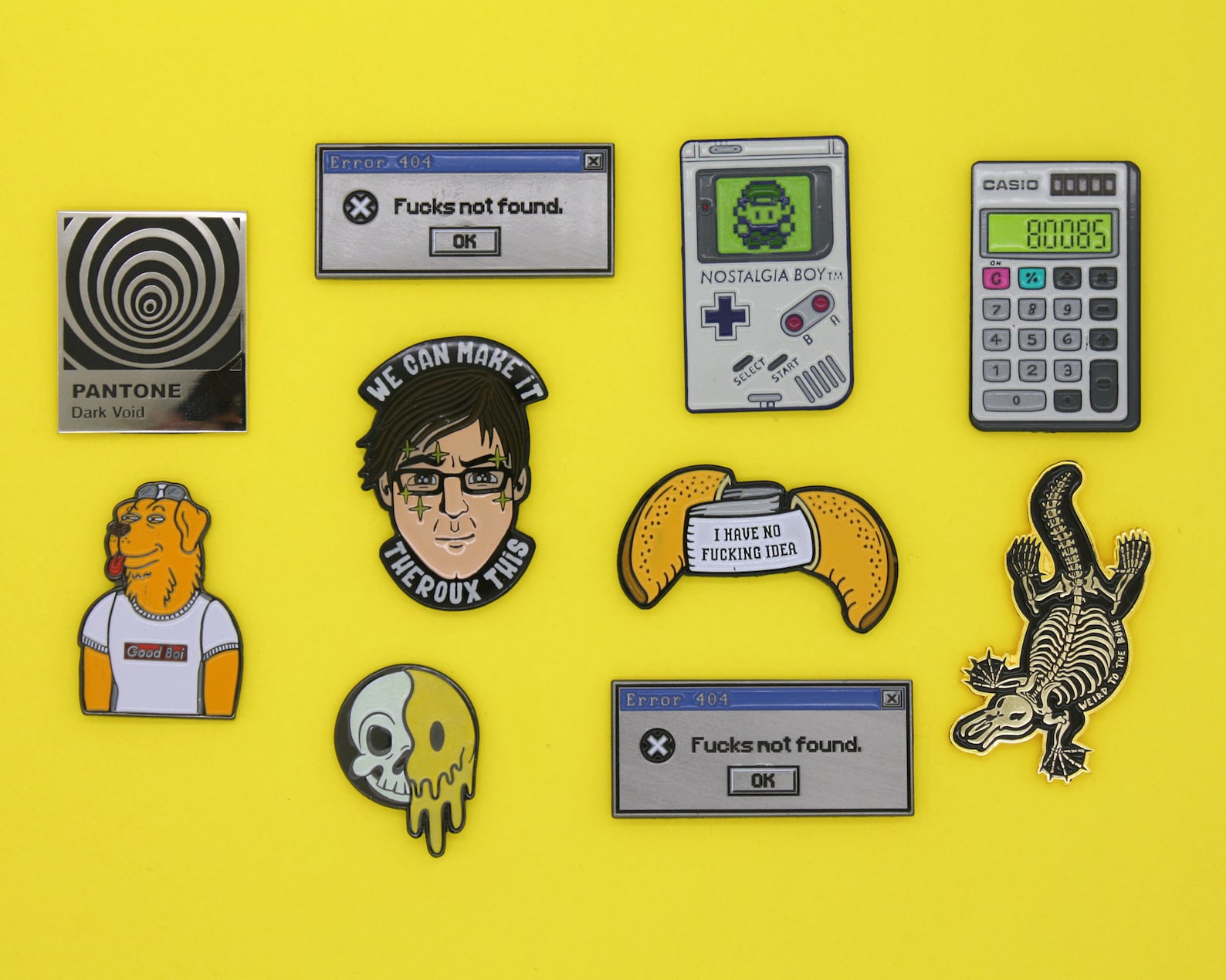 Seconds SALE Enamel Pin Badges Designer Funny Lapel Pins - Etsy UK