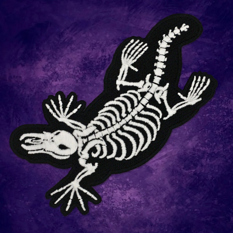 Skeleton Patch - Etsy