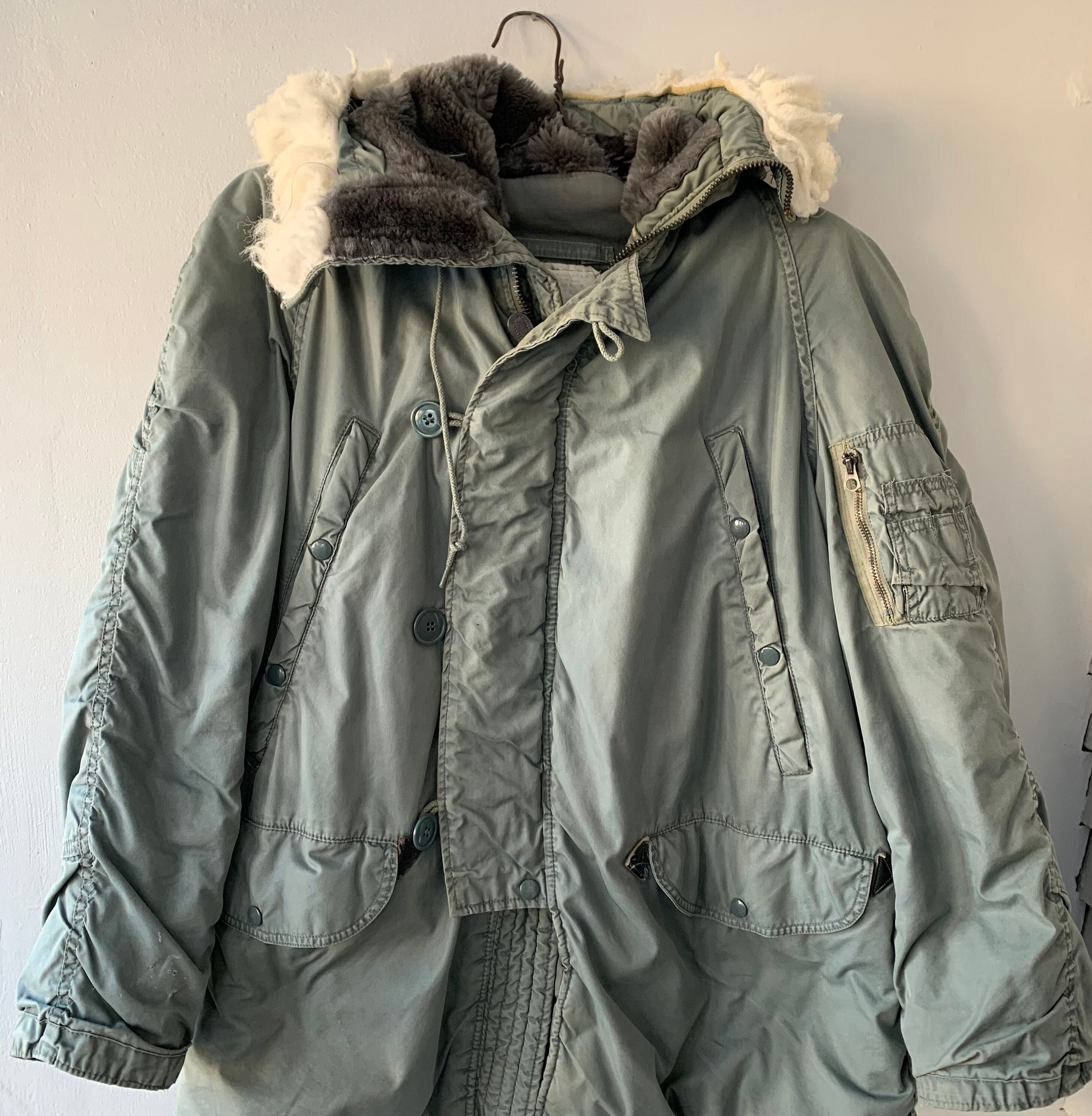 Vintage Military Parka N-3B Size Medium - Etsy