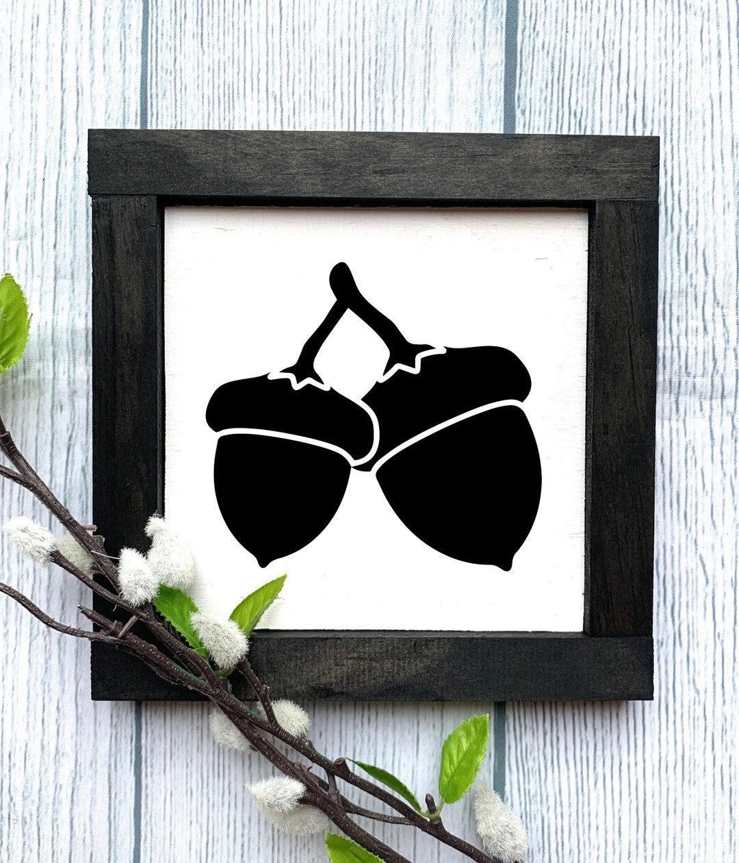 Acorn Wooden Sign, Acorn Sign, Kitchen Sign, Wooden Sign, Home Decor ...
