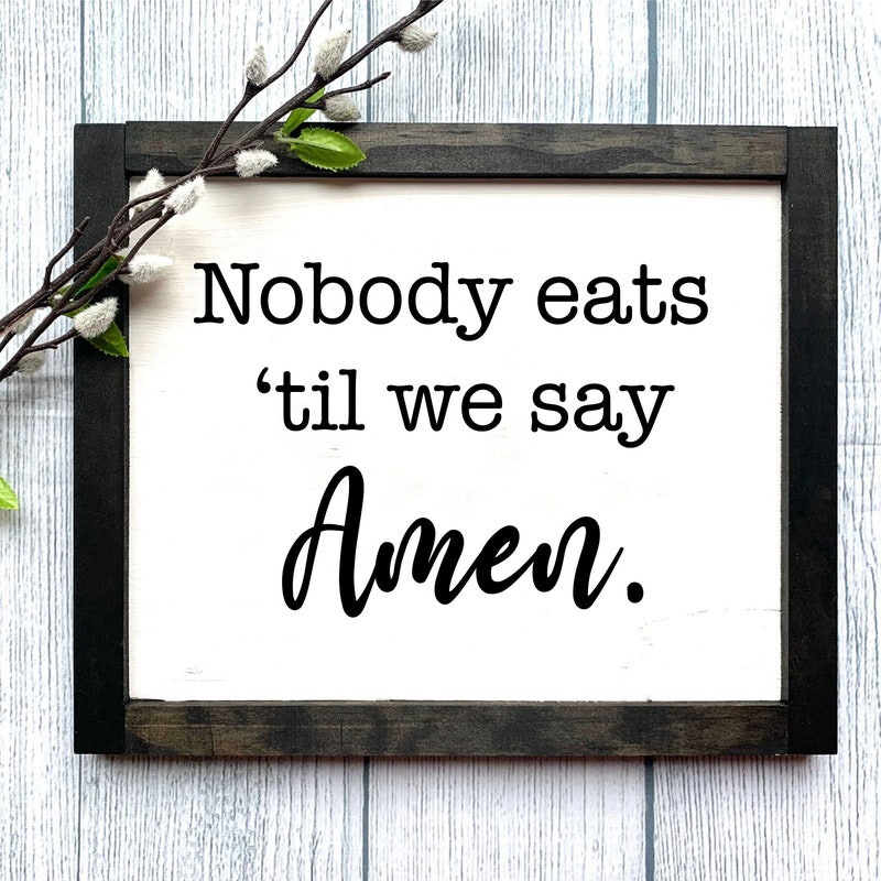 Amen Sign - Etsy
