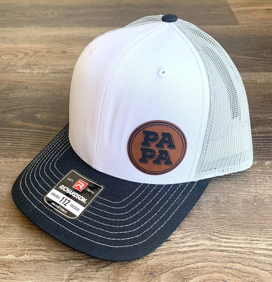 Papa Hat, Richardson 112 Trucker Hat, Grandpa Hat, Gift for Man, Man's ...