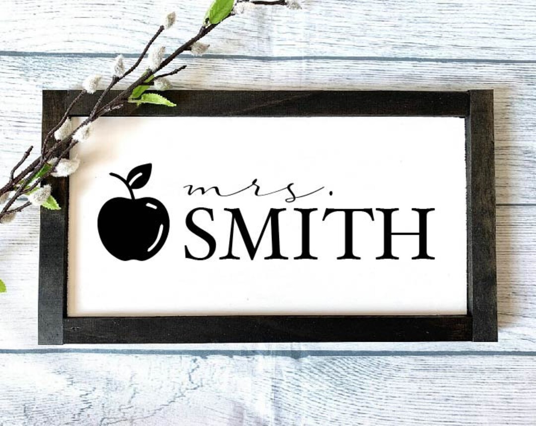 Custom Teacher Gift, Teacher Sign, Classroom Decor, Teacher ...