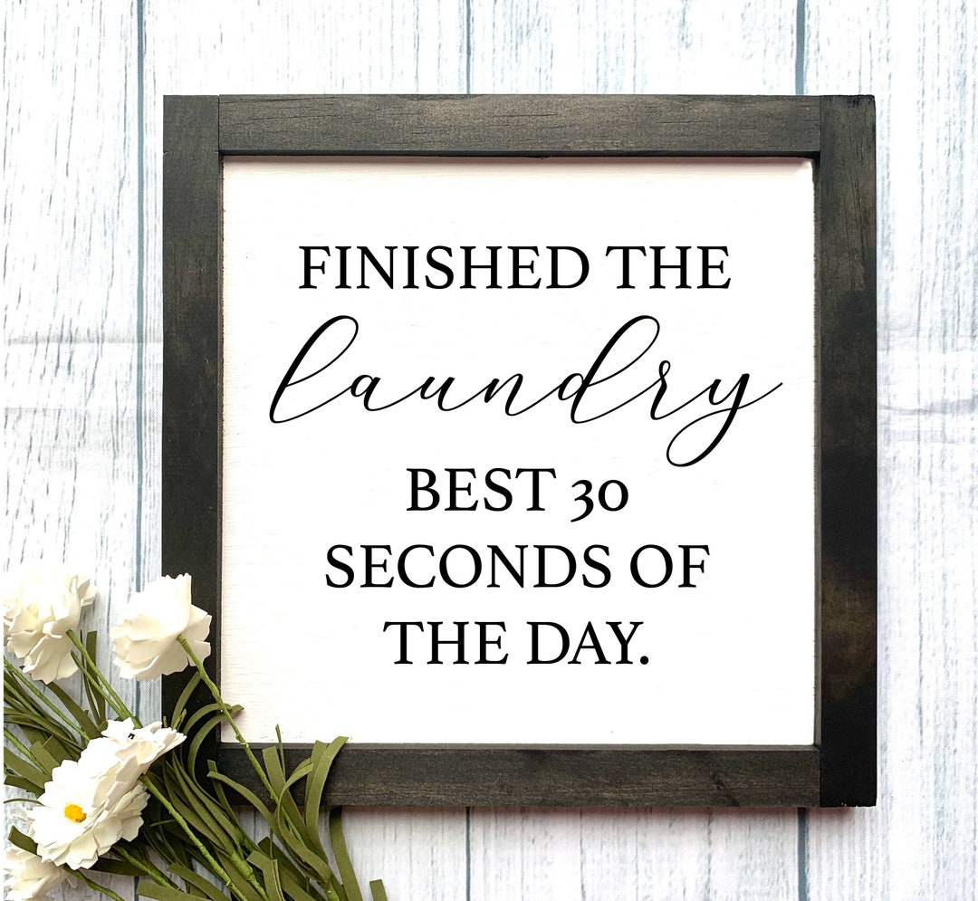 Laundry Farmhouse Wooden Sign, Laundry Room Decor, Laundry Room Sign ...