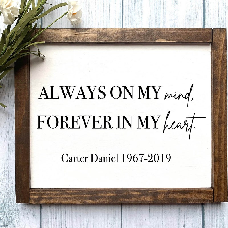 Forever in My Heart - Etsy