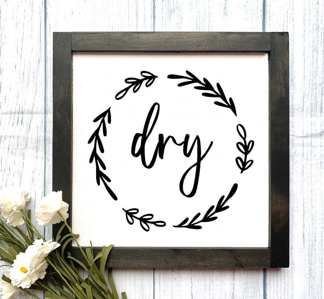 Dry Wooden Sign, Laundry Room Decor, Laundry Room Sign, Housewarming ...