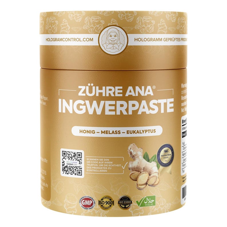 Zuhre Ana Natural Ginger & Eucalyptus Paste - Etsy