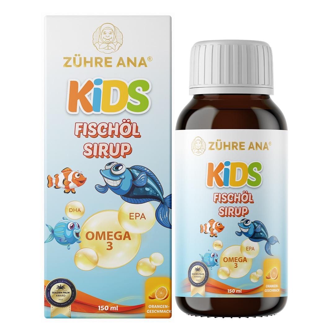 Zuhre Ana Kids Omega 3 Orange Fish Oil Syrup - Etsy