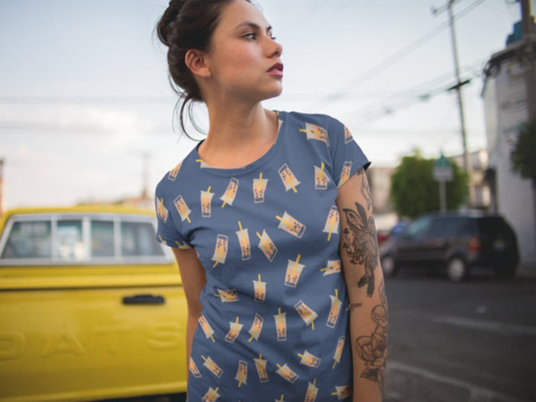 Boba Milk Tea Shirt boba Shirt, Bubble Tea Shirt, Bubble Tea Merch ...