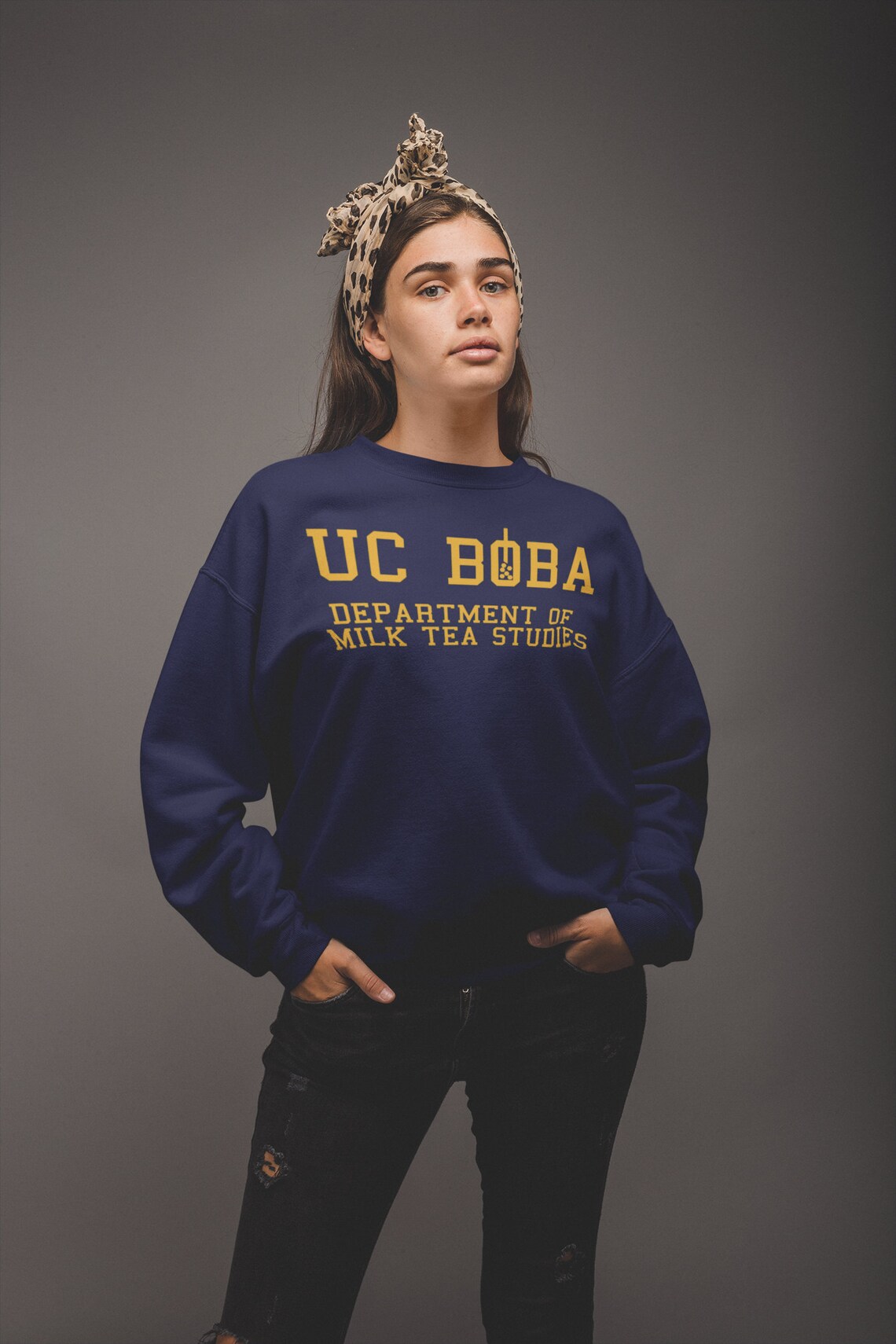 Unisex UC Boba Sweater Bubble Tea Boba Tea Shop Foodie - Etsy