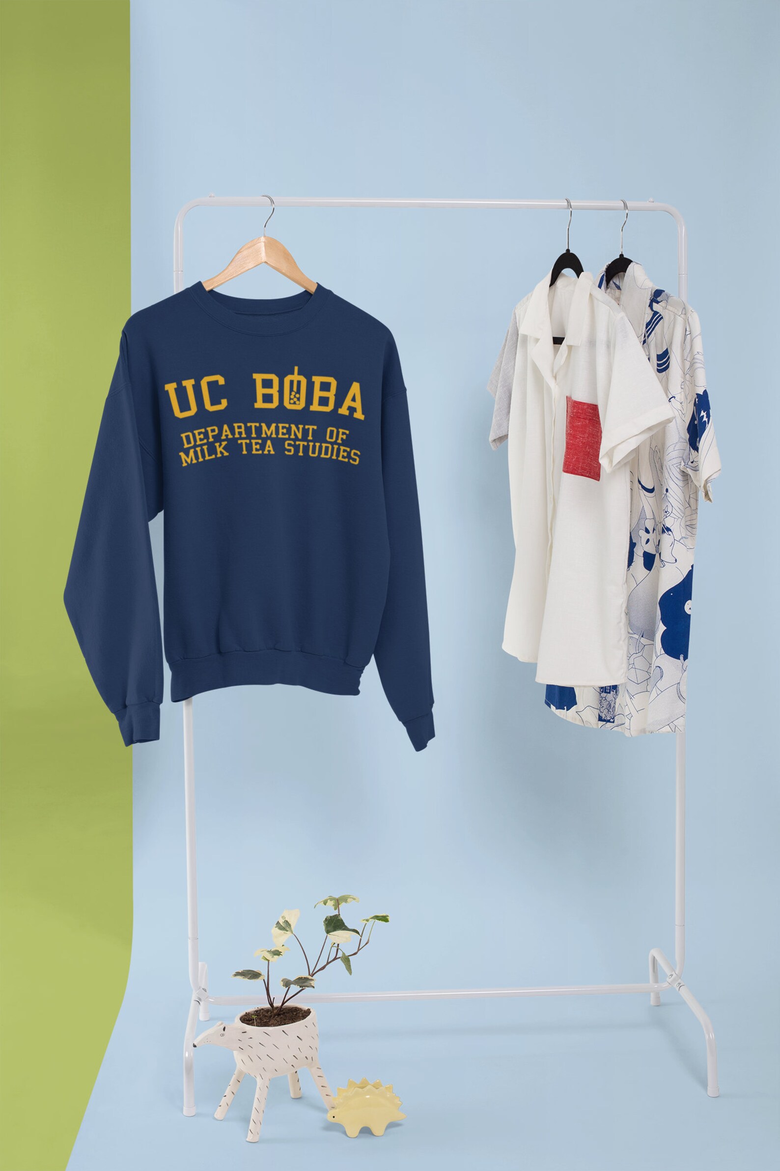 Unisex UC Boba Sweater Bubble Tea Boba Tea Shop Foodie - Etsy