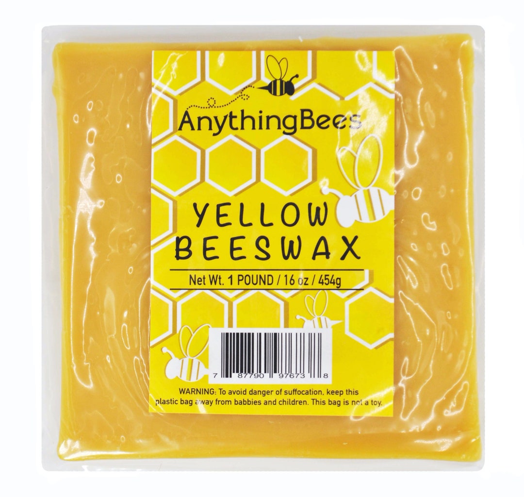 Beeswax Bricks and Beeswax Pellets - Yellow or White - or Wicks ...