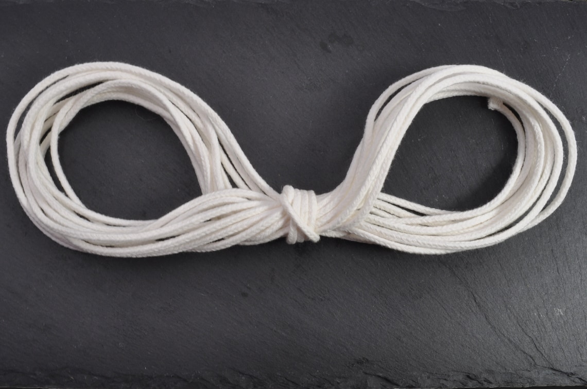 Cotton Candle Wicks #3, Square Braid Cotton Wick, Candle Making ...