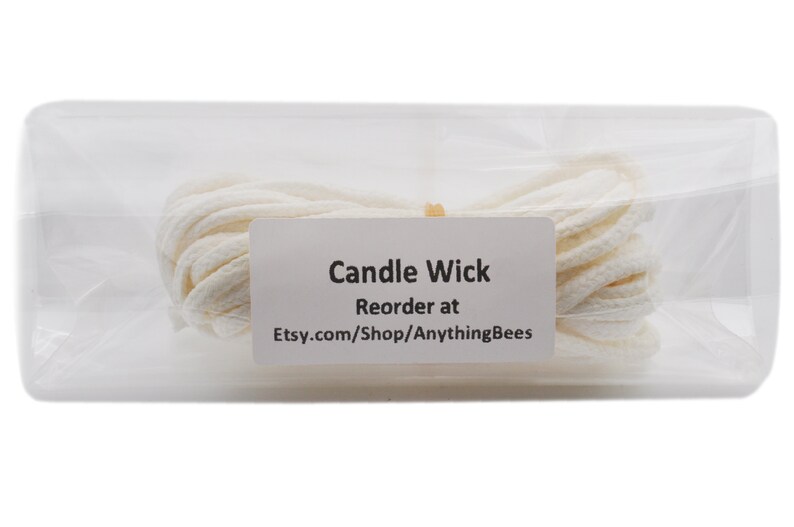 Cotton Candle Wicks Square Braid Cotton Wick Candle Making - Etsy