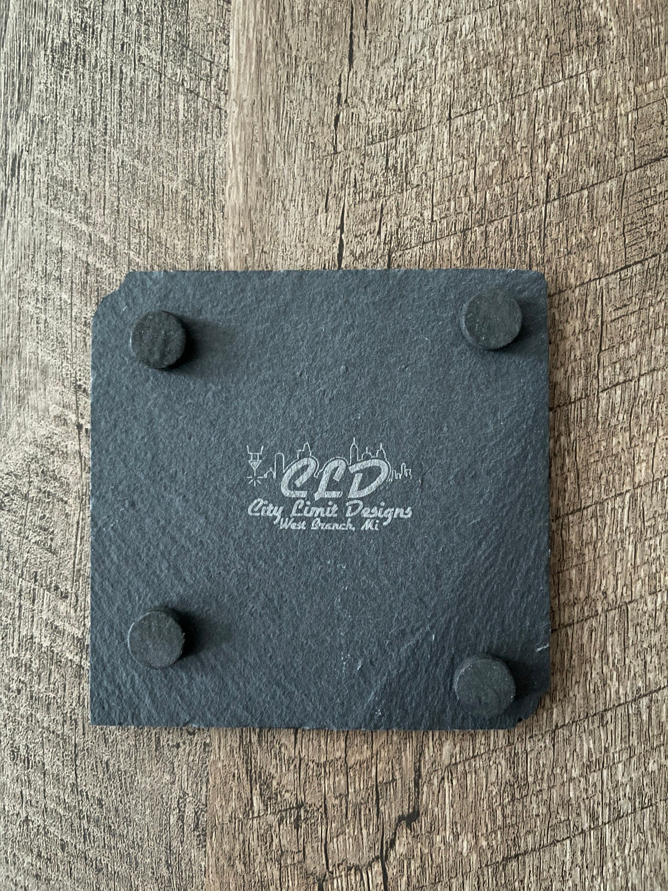 Fishing Slate Coasters Set of 4 Wedding Gifts Drink - Etsy