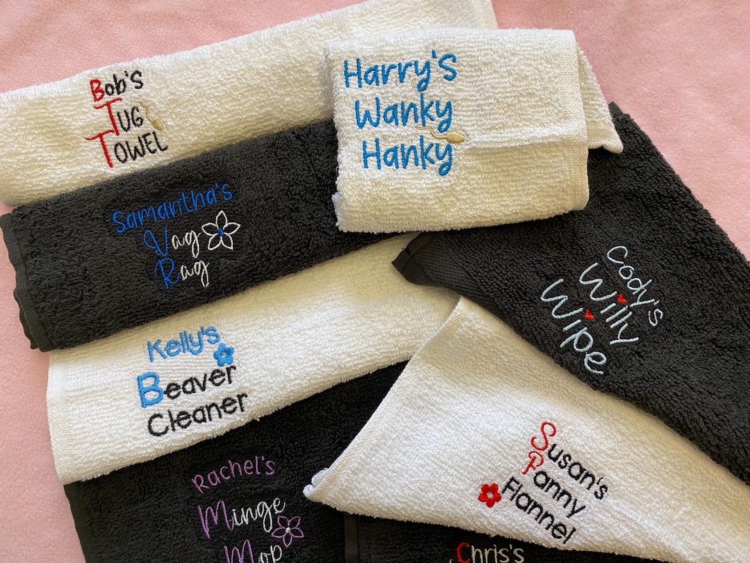 Personalised Face Cloth Funny Rude Secret Santa for Those With Good ...