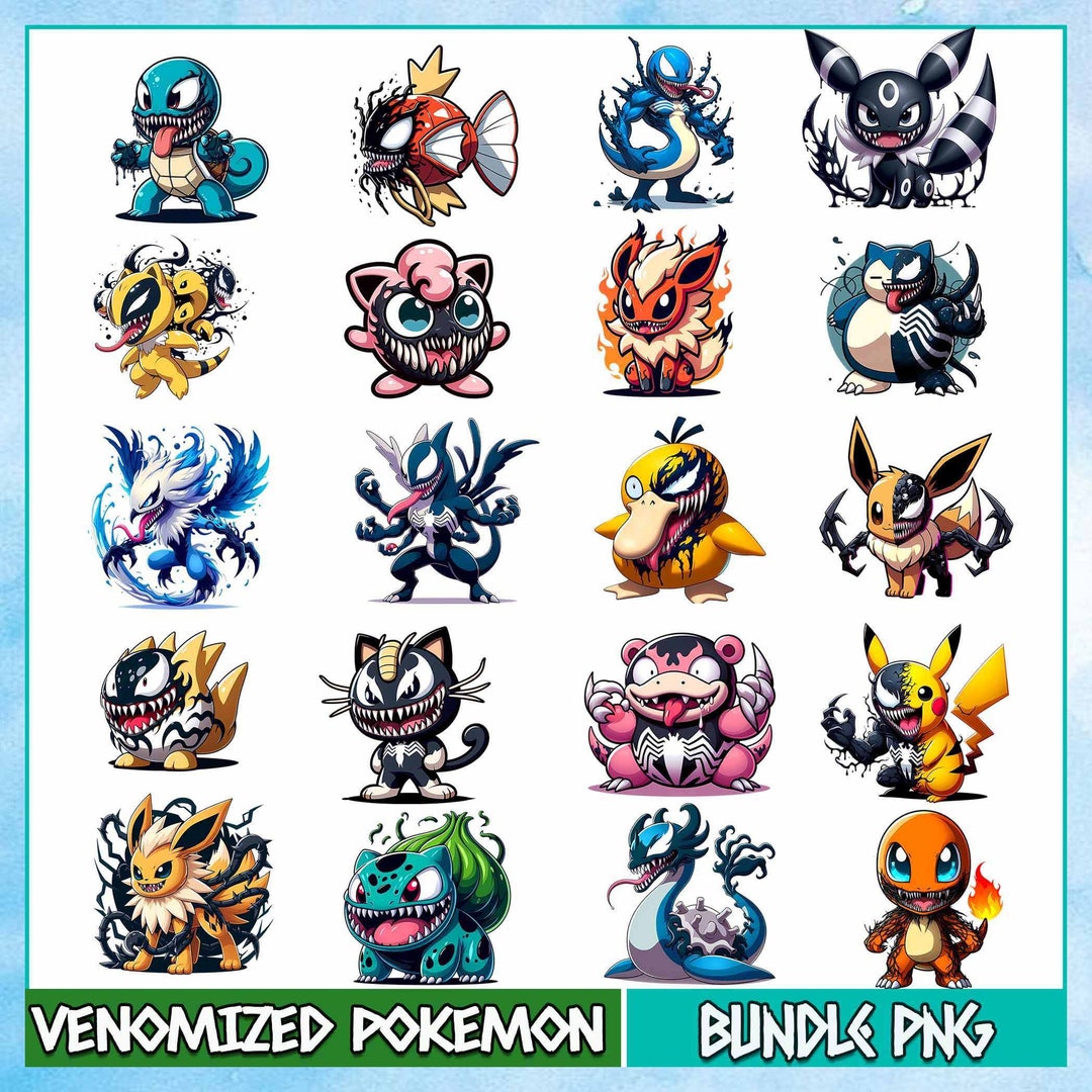 Pokemon Svg Mega Bundle, High Quality Pokemon Png, Pokémon Svg for ...