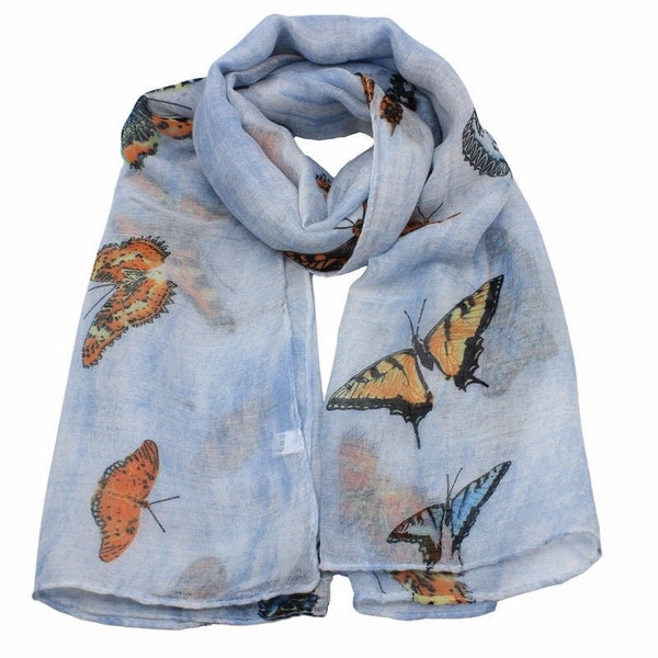 Scarf With Pompoms - Etsy