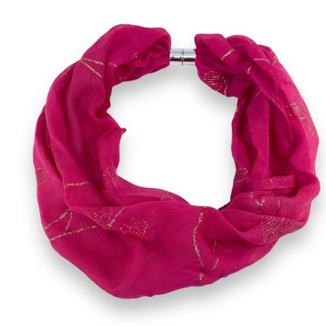 MAGNETIC Loop Scarf Gift Women Mum Sister Christmas Birthday Mothers ...