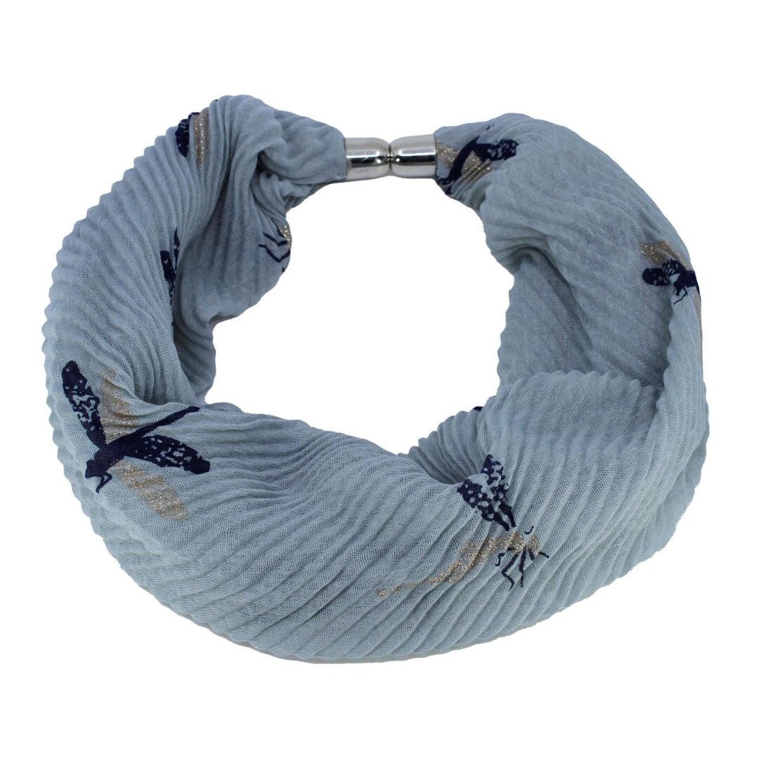 MAGNETIC Loop Scarf New Trend Dragonfly Gift for Women Mum Sister ...