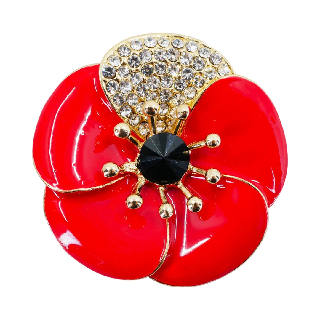 Poppy Brooch 2022 UK Poppy Pin Keepsake Gifts Poppy - Etsy