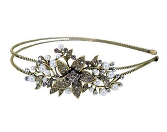 Flower Alice Band | Etsy