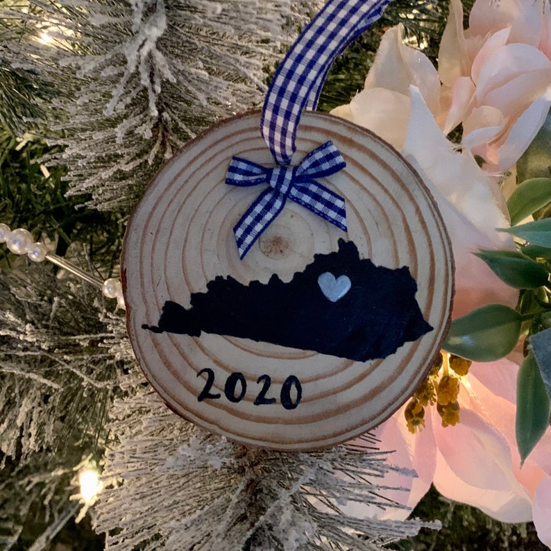 Personalized Kentucky Ornament / Christmas Gift / First - Etsy