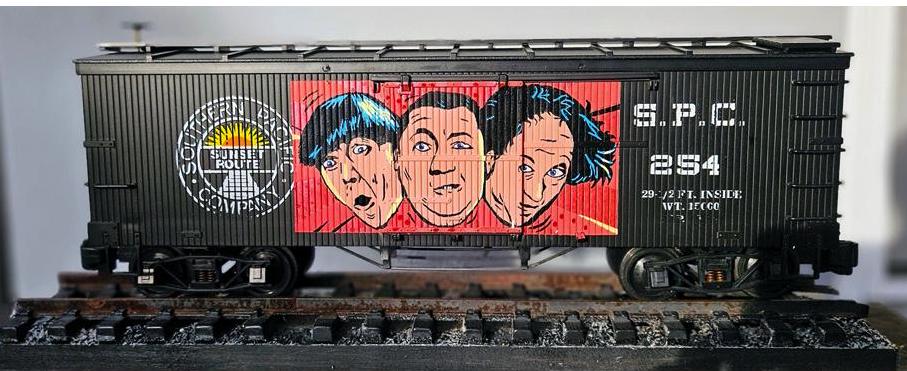 Custom Designed G Scale Model Boxcar Train Graffiti Car - Etsy