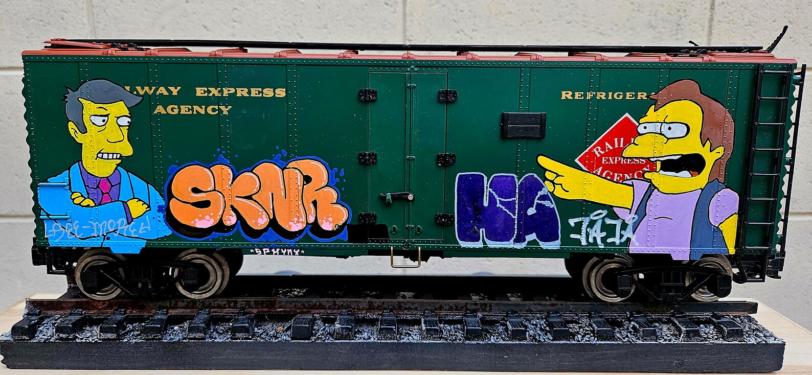 Custom Designed G Scale Model Boxcar Train Graffiti Car - Etsy