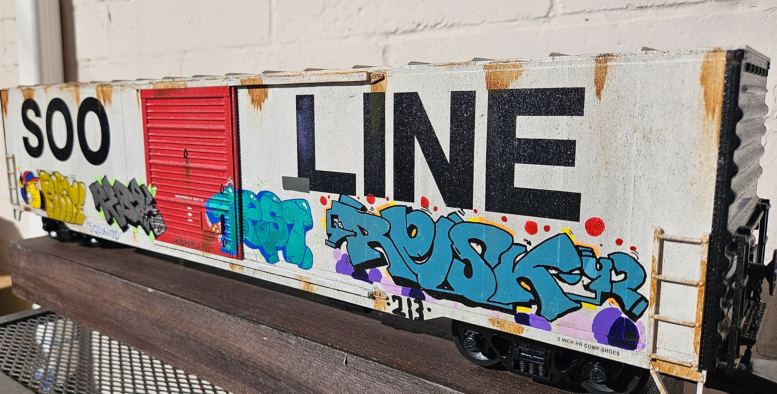 Custom Designed G Scale Model Boxcar Train Graffiti Car - Etsy