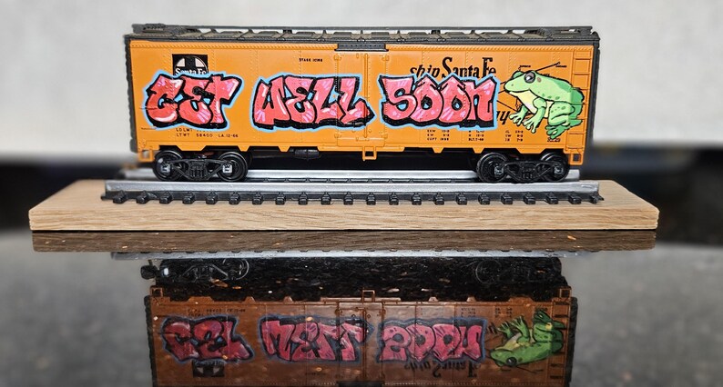 Custom Designed G Scale Model Boxcar Train Graffiti Car - Etsy