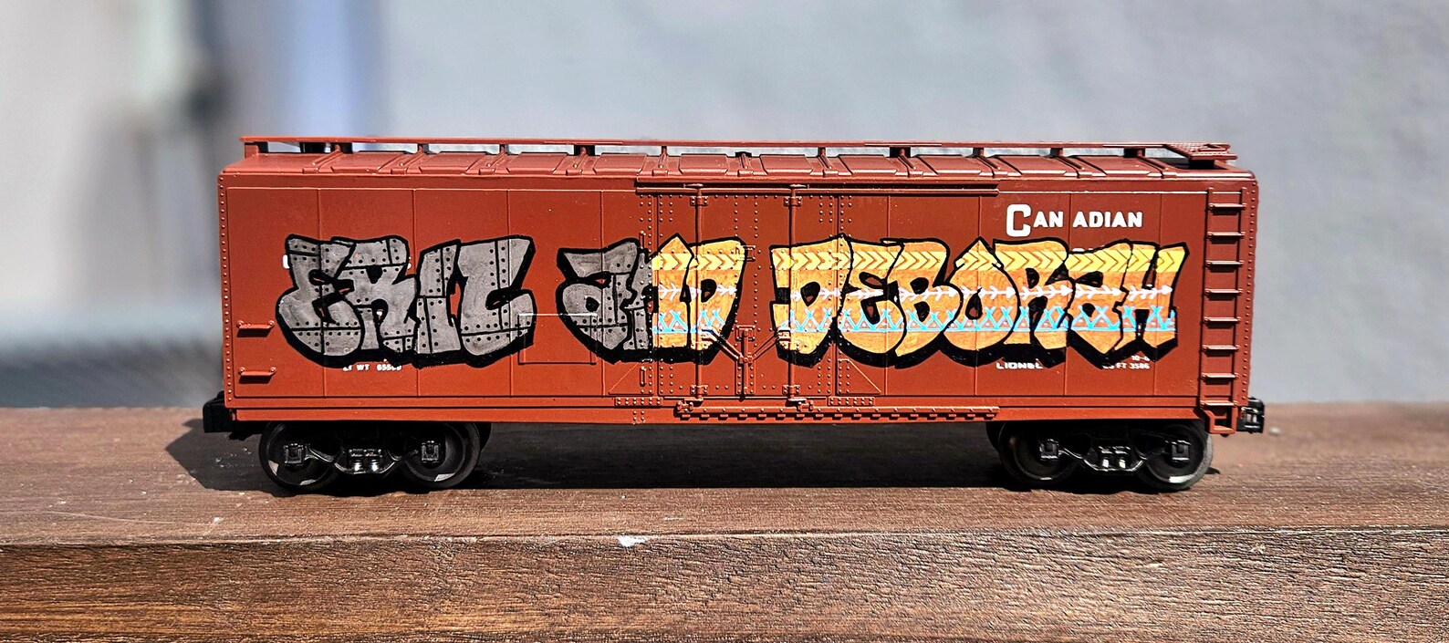 Custom Designed G Scale Model Boxcar Train Graffiti Car - Etsy