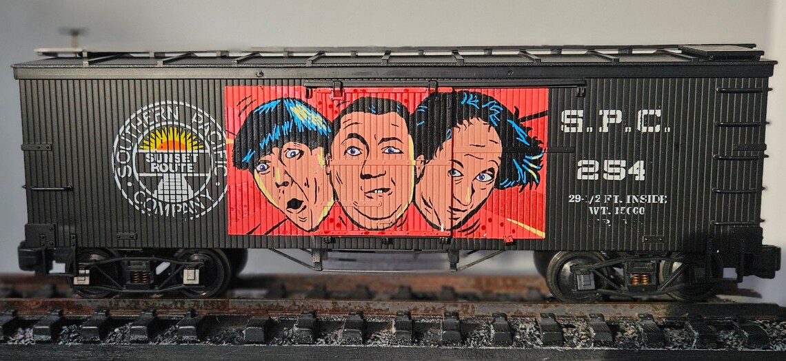 Custom Designed G Scale Model Boxcar Train Graffiti Car - Etsy