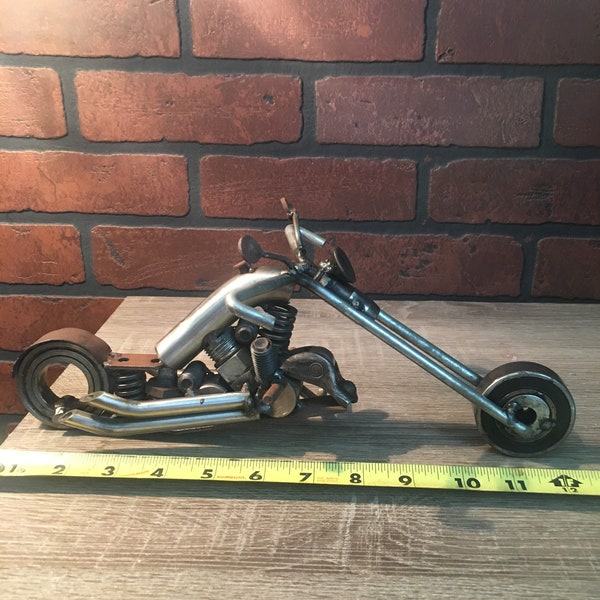 Metal Art Motorcycle - Etsy