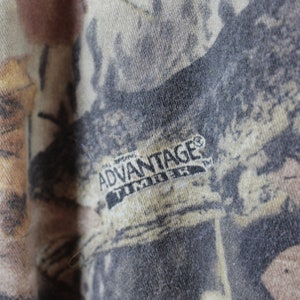 Vintage Whitewater Outdoors Camo Jacket | Size XL | Oversize Cotton ...