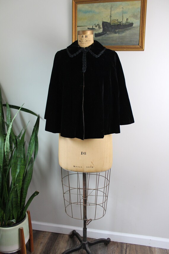 vintage antique collar cape - Gem