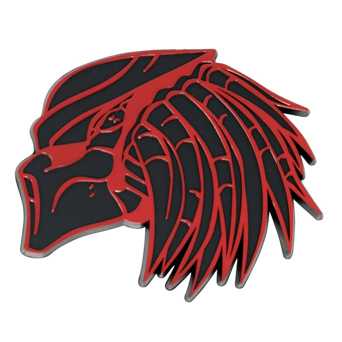 RED Left Facing Predator Custom Emblem Auto Car Truck - Etsy