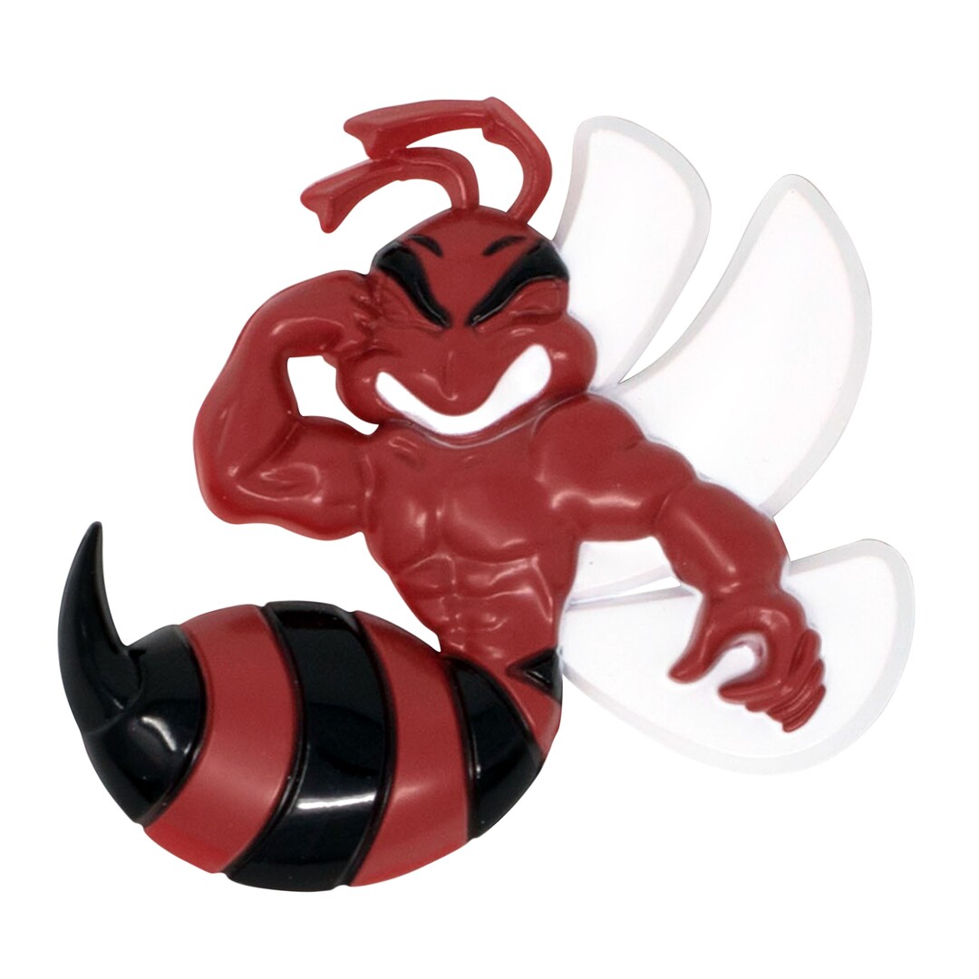 Angry Bee Emblem, Left-facing 3D Custom Car Badge, Weatherproof Trunk ...