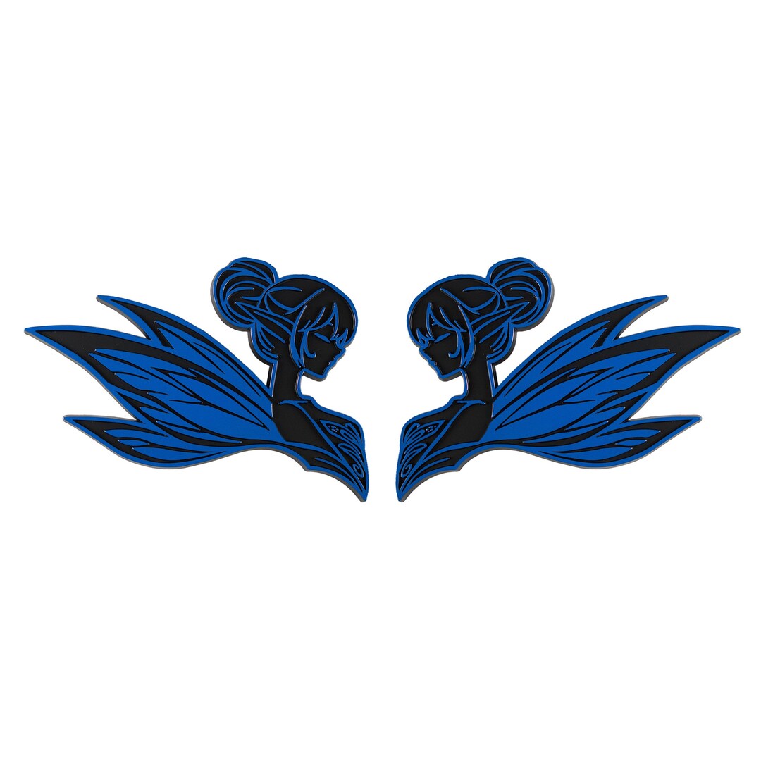 Fairy Emblem, Blue 3D Badge Decal Accessory for Truck, SUV, Auto ...