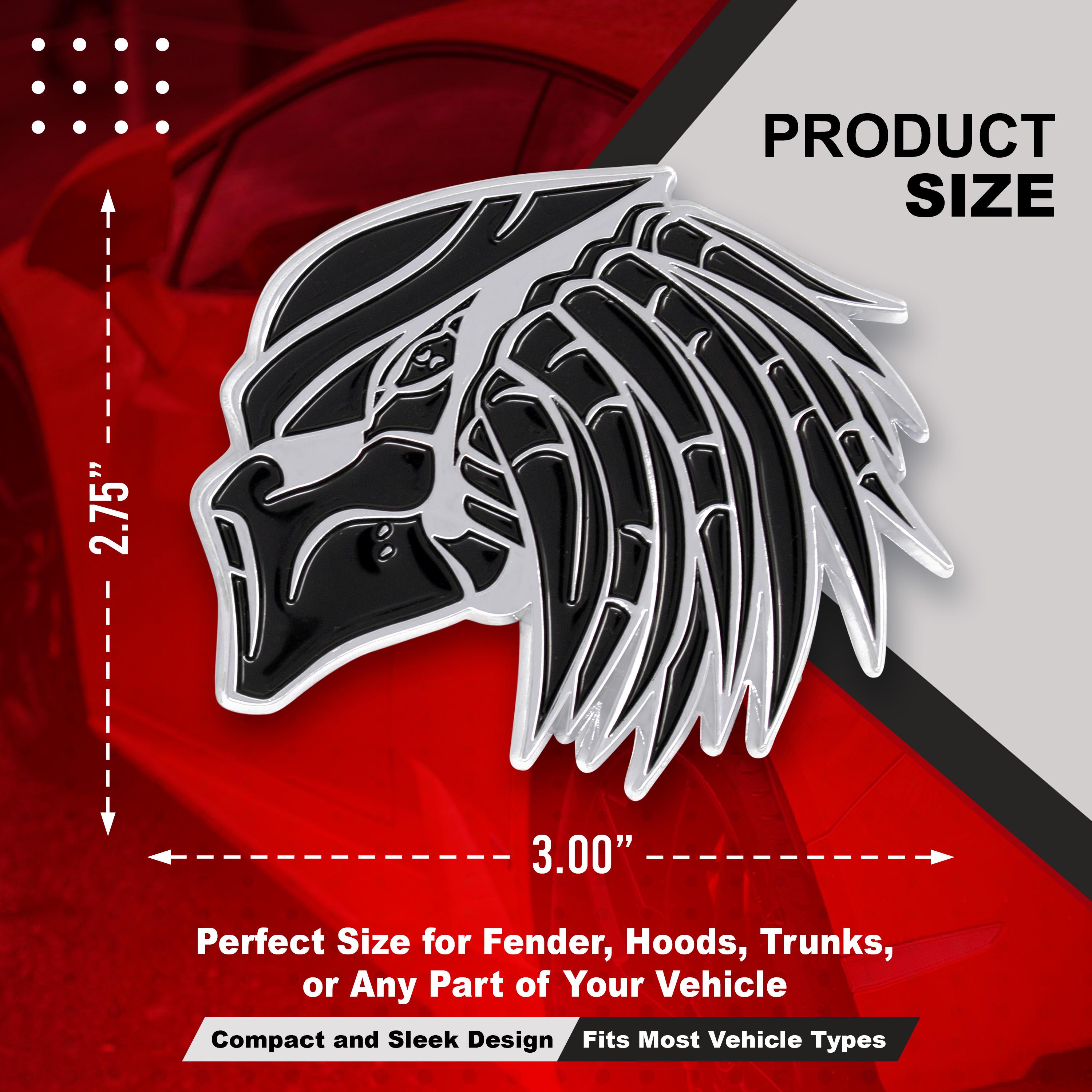 Predator Car Emblem: 3D Auto Decal Badge - Universal Fit, Set of 2 - Etsy