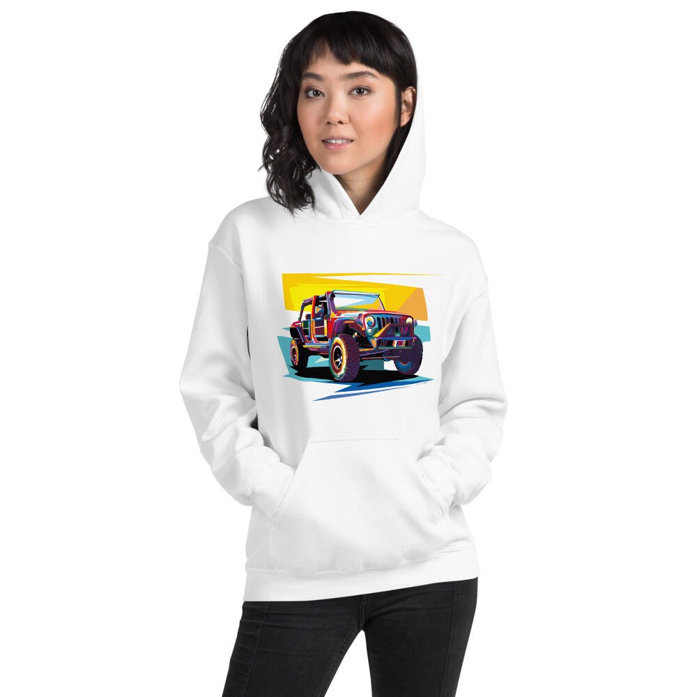 4x4 Multi-color Hoodie | Etsy