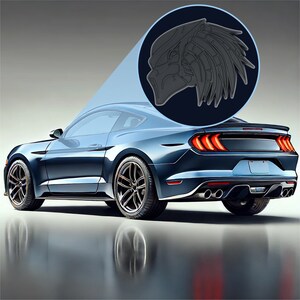 Predator Emblem, Custom Car Badge 3D Decal Sticker, Durable ...