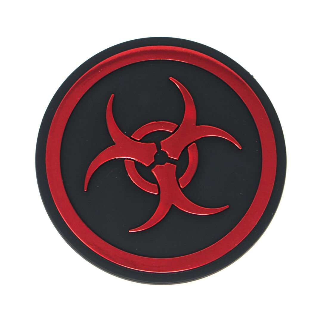 Red Biohazard Emblem Custom Badge for Car Truck SUV 4x4 - Etsy