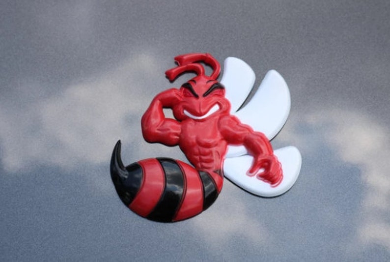 Angry Bee Emblems 4 Colors Available Car Truck Motorcycle | Etsy