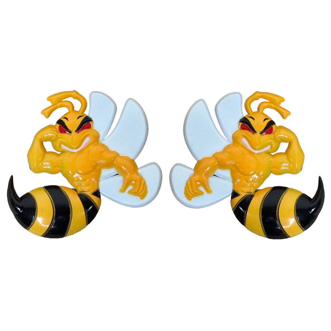 Angry Bee Emblem Set: 3D Custom Car Badges - Etsy
