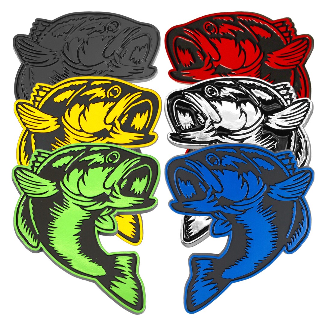 3D Bass Emblem: Universal Auto Decal for Truck, SUV - Etsy